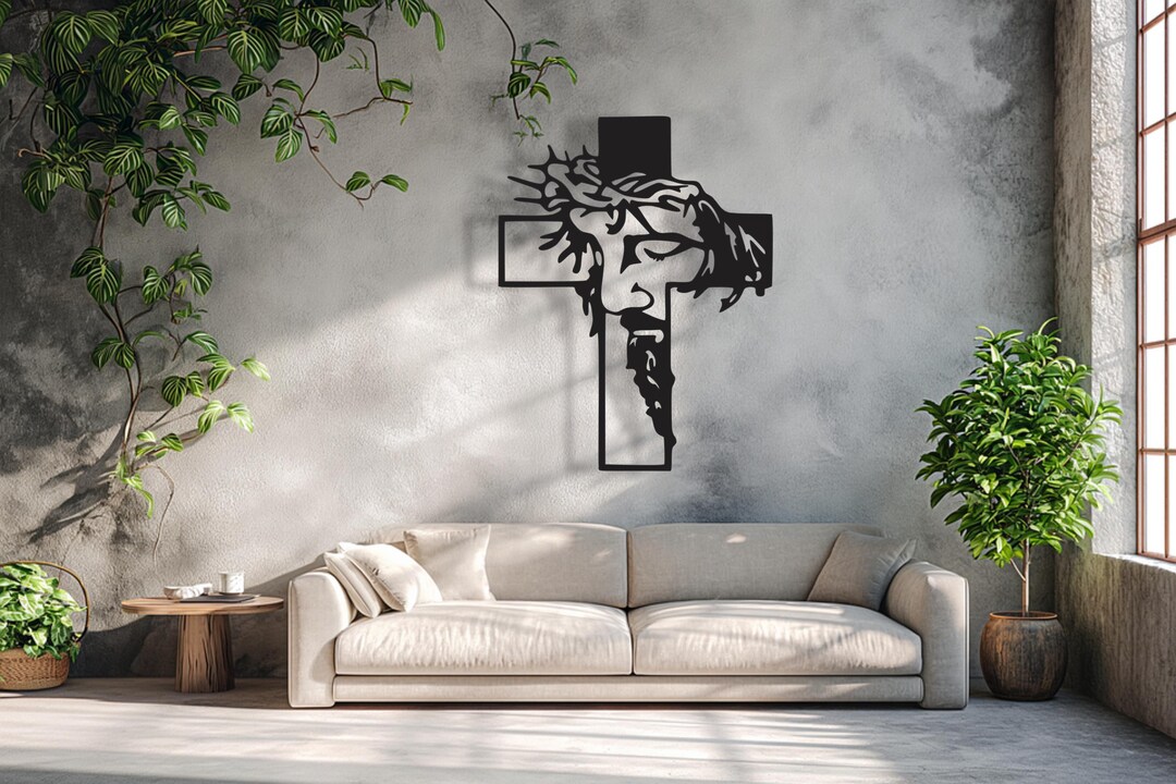 Jesus Metal Wall Art, Christian Wall Art, Faith Wall Decor, Christian ...