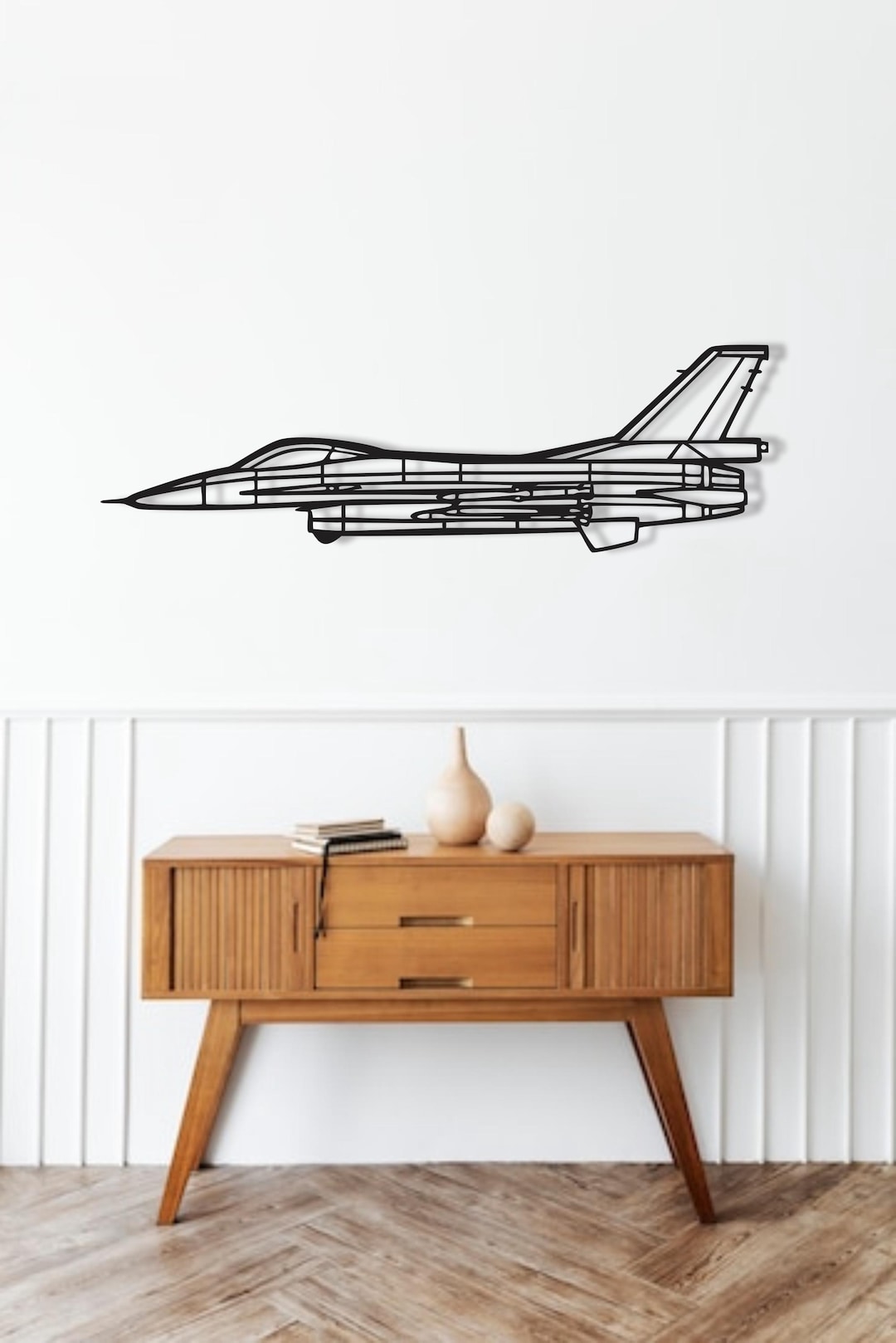 Fighter Aircraft Metal Wall Art, Military Aircraft Decor, Air Force ...