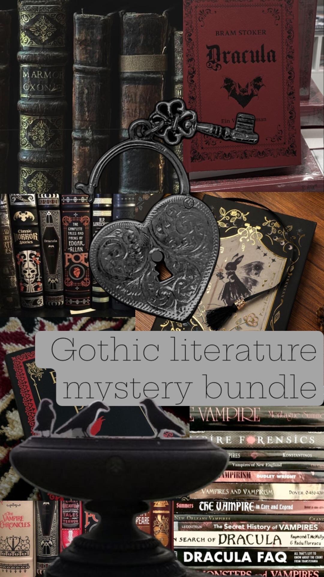 Gothic Literature & Trinkets Mystery Bundle - Etsy Australia