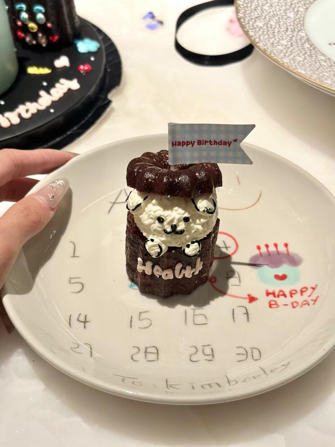 Custom Birthday Plate Personalized Ceramic Plate Unique Party ...