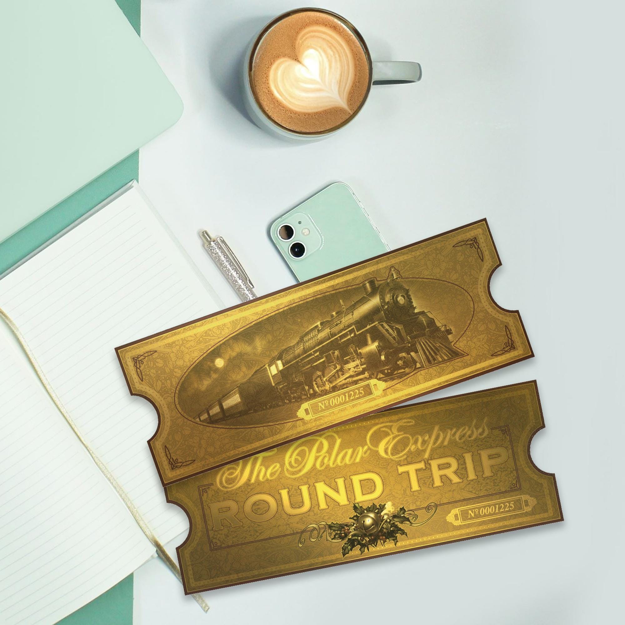 Personalized Polar Express Ticket Printable | North Pole Ticket | Canva ...