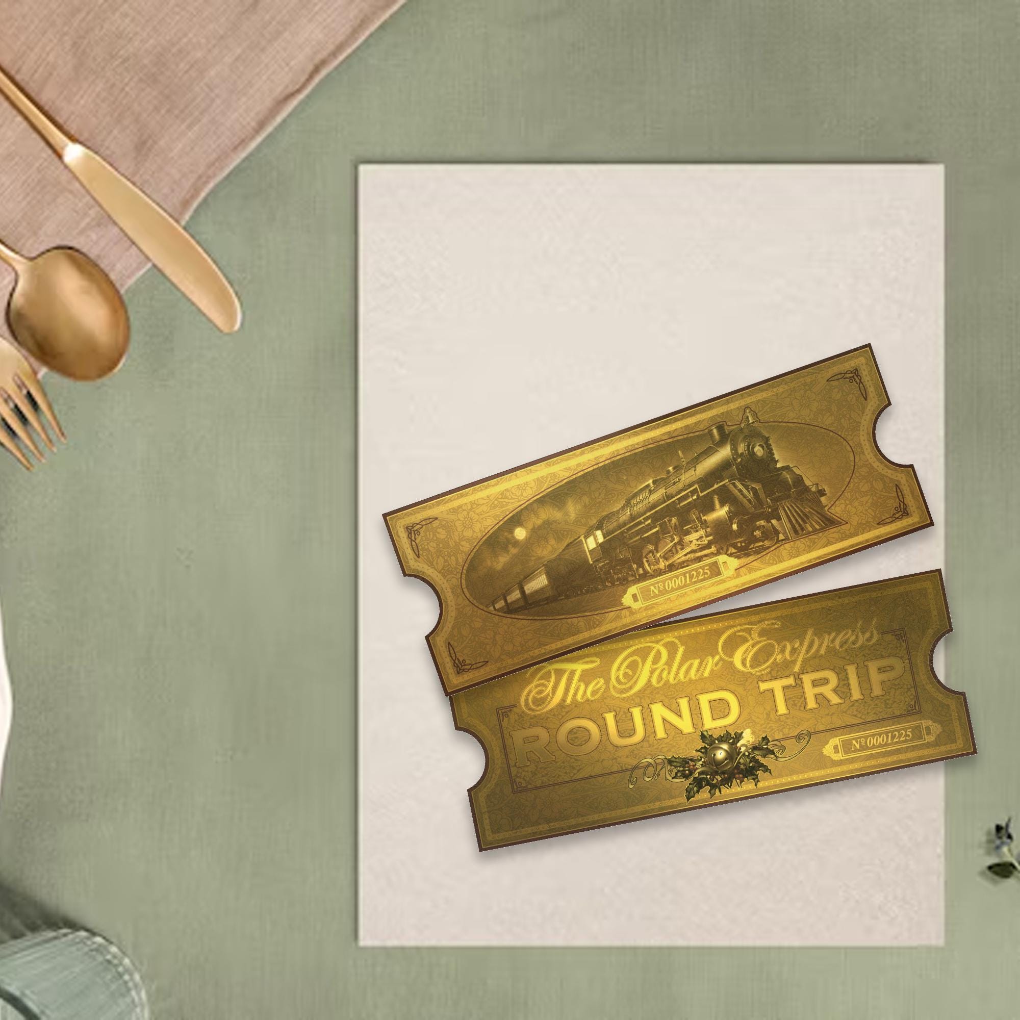 Personalized Polar Express Ticket Printable | North Pole Ticket | Canva ...