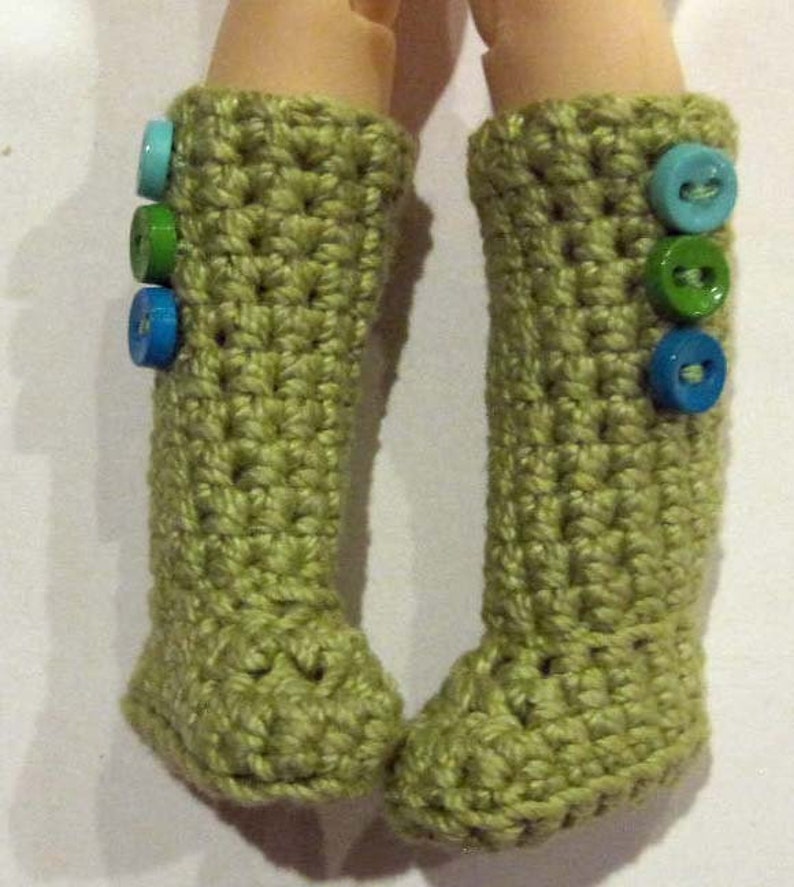 Instant Download Crochet Pattern Jointed Blythe Doll BOOTS - Etsy