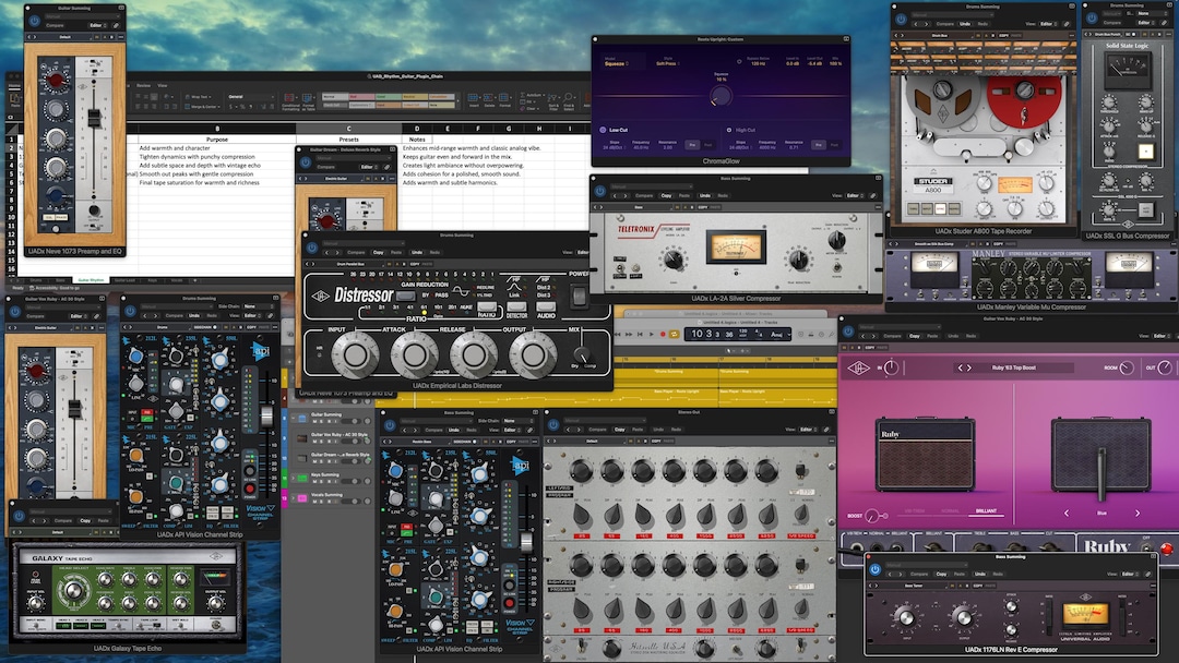 Logic Pro Template - Use With UAD Spark Plug-in Subscription - Etsy