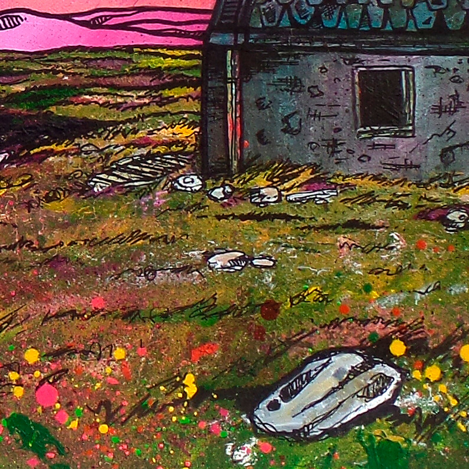 Scottish Croft Cottage, Highlands - Art Print From My Original Scottish ...