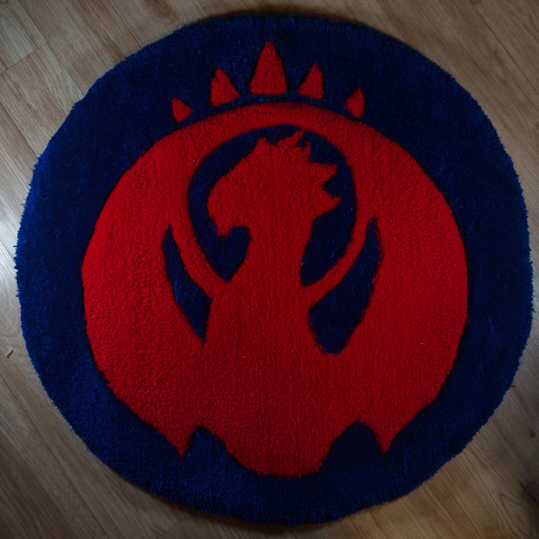 Izzet Logo Tufted Rug - Etsy