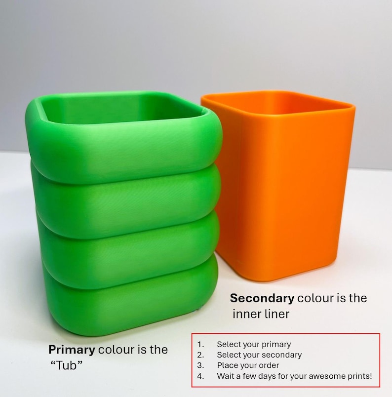 Colourful Desk Organizer - Retro Inspired| Pen and Pencil Holder | Pot ...