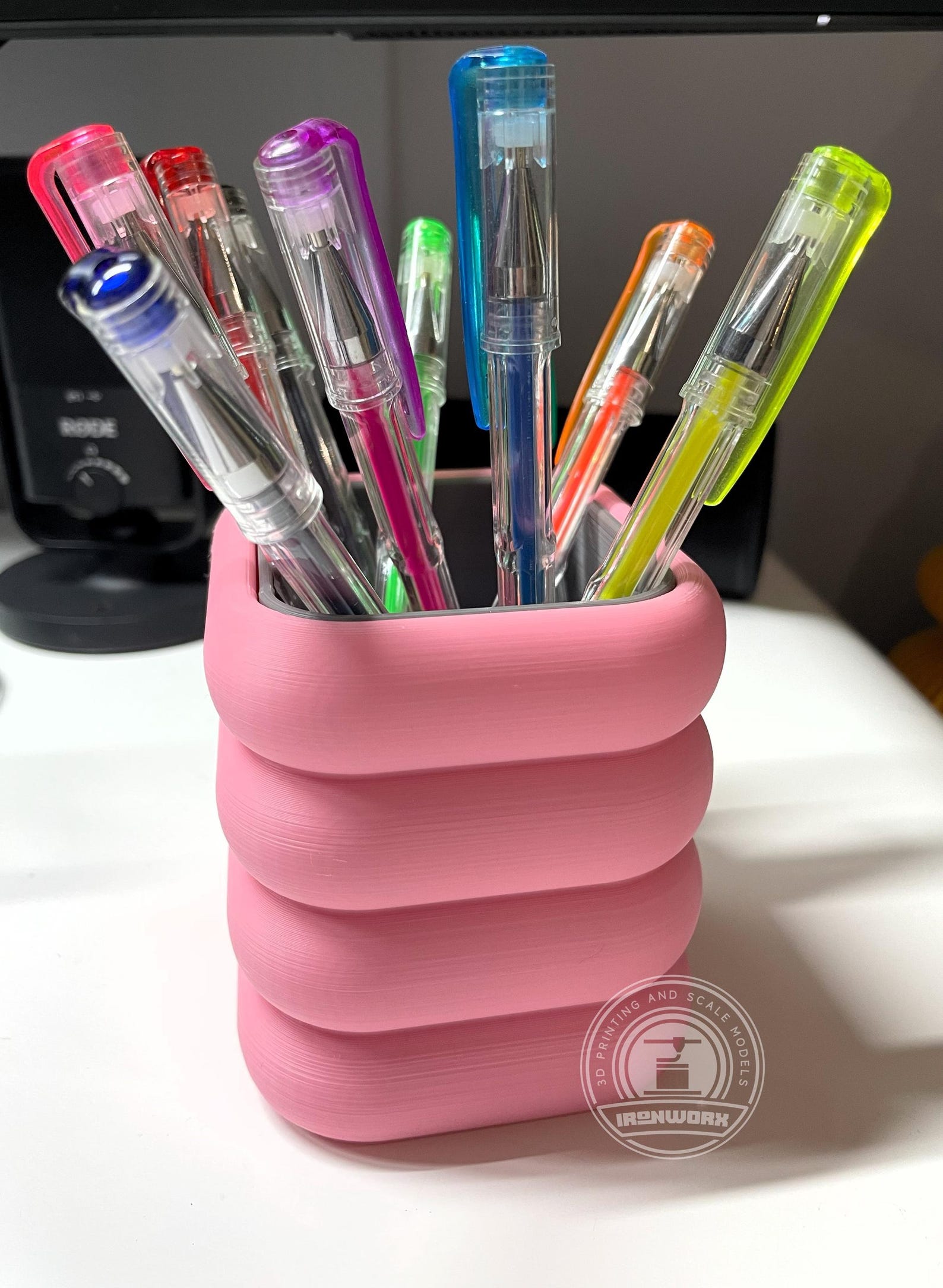 Colourful Desk Organizer - Retro Inspired| Pen and Pencil Holder | Pot ...