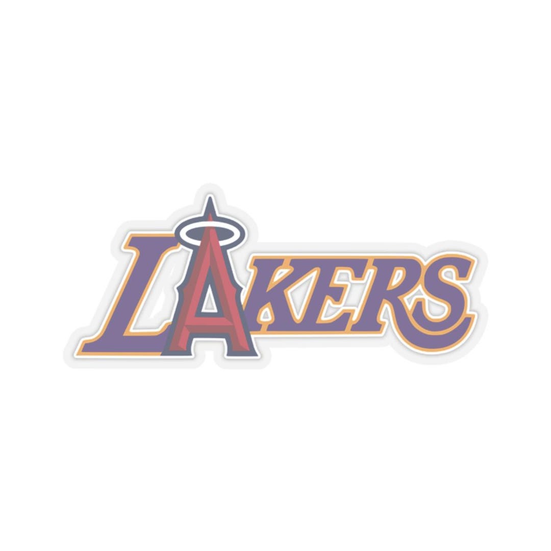 Lakers Angels Sticker - Etsy