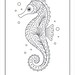 Ocean Animal Mandala Coloring Pages – 9 Digital Prints + FREE Bonus ...