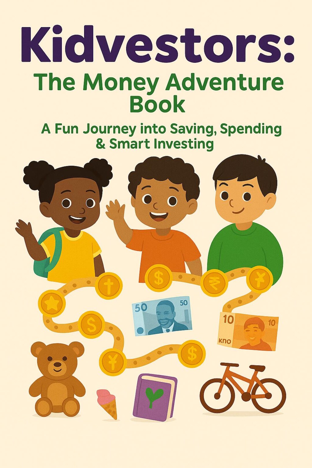 Kidvestors: A Fun Financial Literacy Activity Book for Kids – Teaches ...