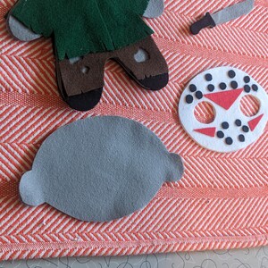 Horror Fan Felt Toy Pattern PDF - Instant Download - Horror Movie ...