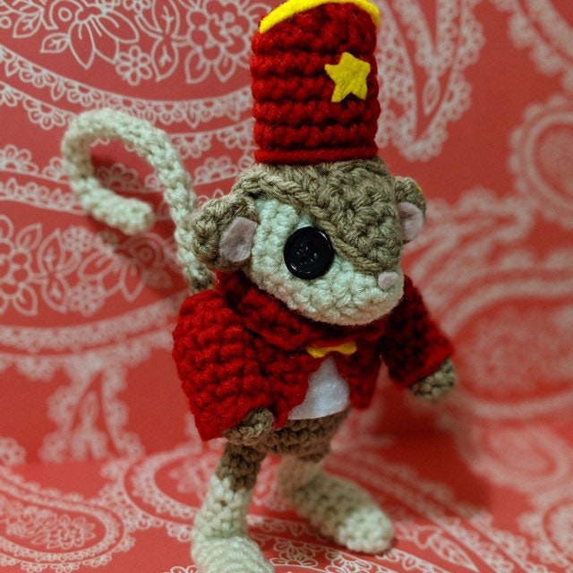 Circus Mouse Amigurumi Pattern PDF Creepy Cute Other - Etsy México