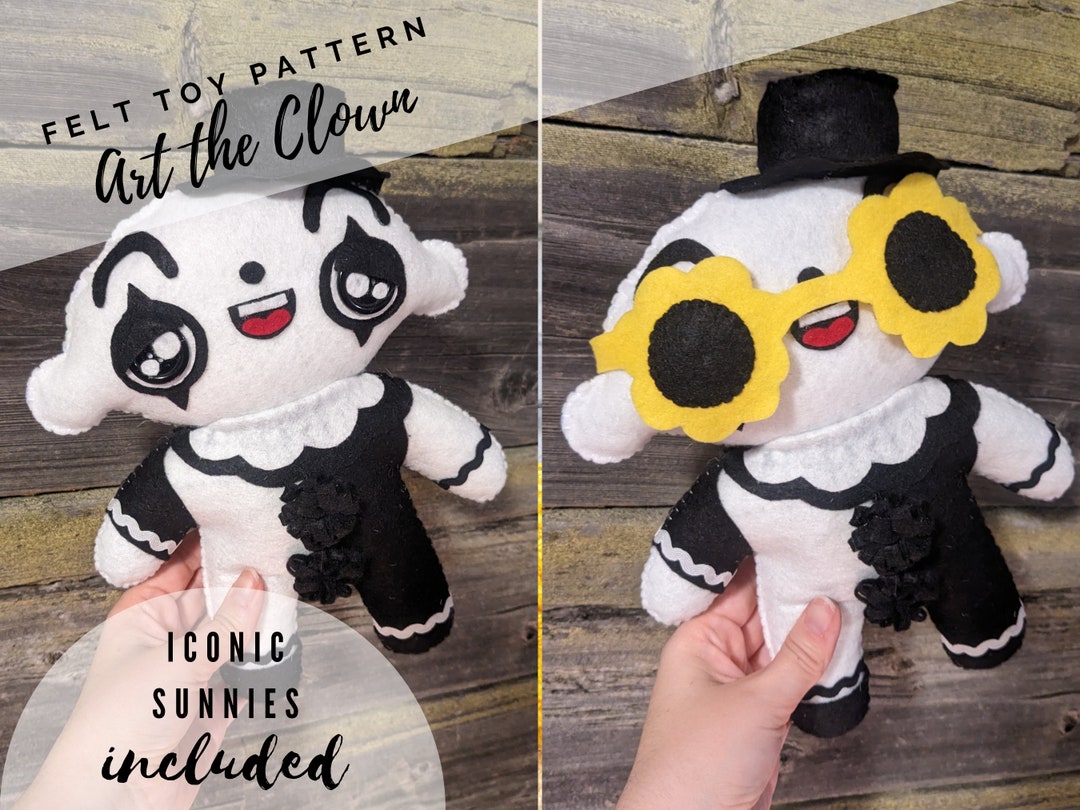 Horror Fan Felt Toy Pattern PDF - Instant Download - Horror Movie ...