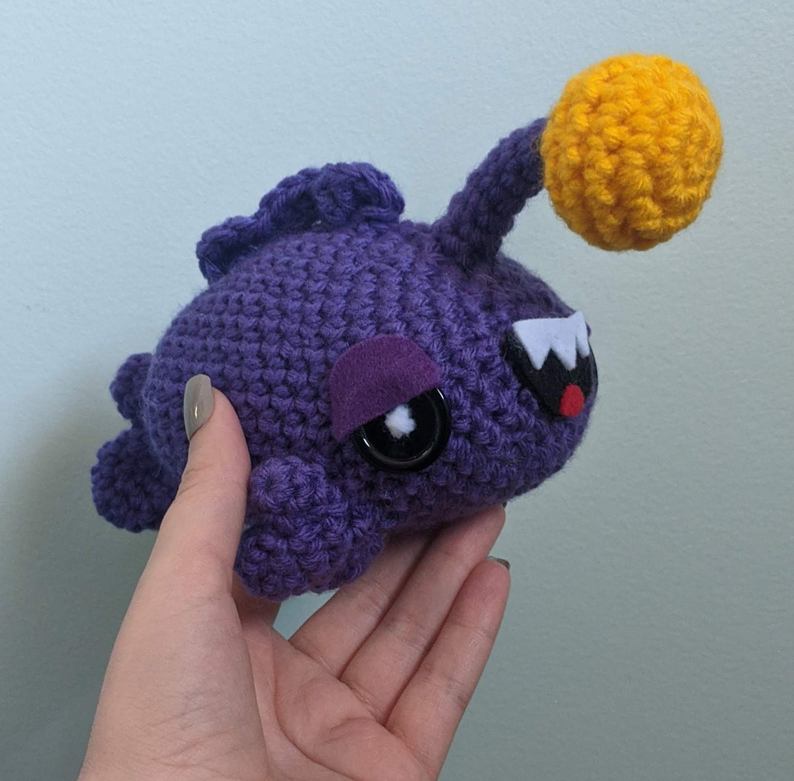 Anglerfish Amigurumi Pattern PDF Angler Fish Deep Sea - Etsy