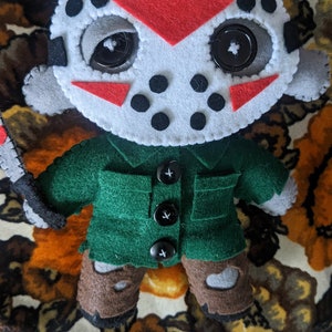 Horror Fan Felt Toy Pattern PDF - Instant Download - Horror Movie ...