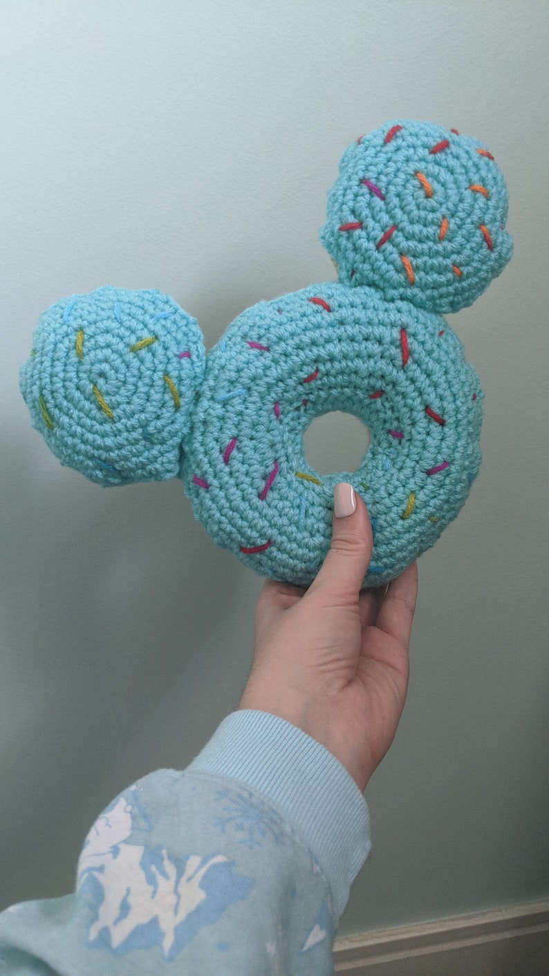 Mouse Donut Amigurumi Pattern PDF Mouse Shaped Food - Etsy