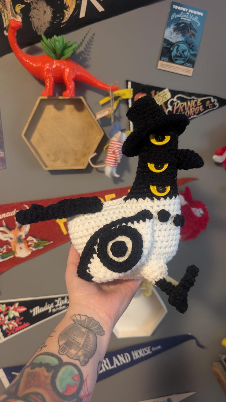 K-pop Magpie Crochet Pattern – Magical Bird Amigurumi (PDF Pattern) - Etsy