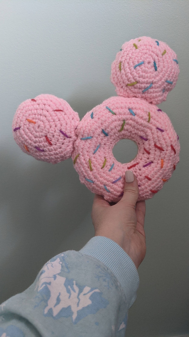 Mouse Donut Amigurumi Pattern PDF Mouse Shaped Food - Etsy