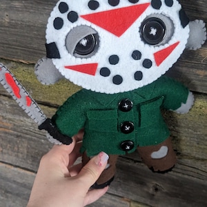 Horror Fan Felt Toy Pattern PDF - Instant Download - Horror Movie ...