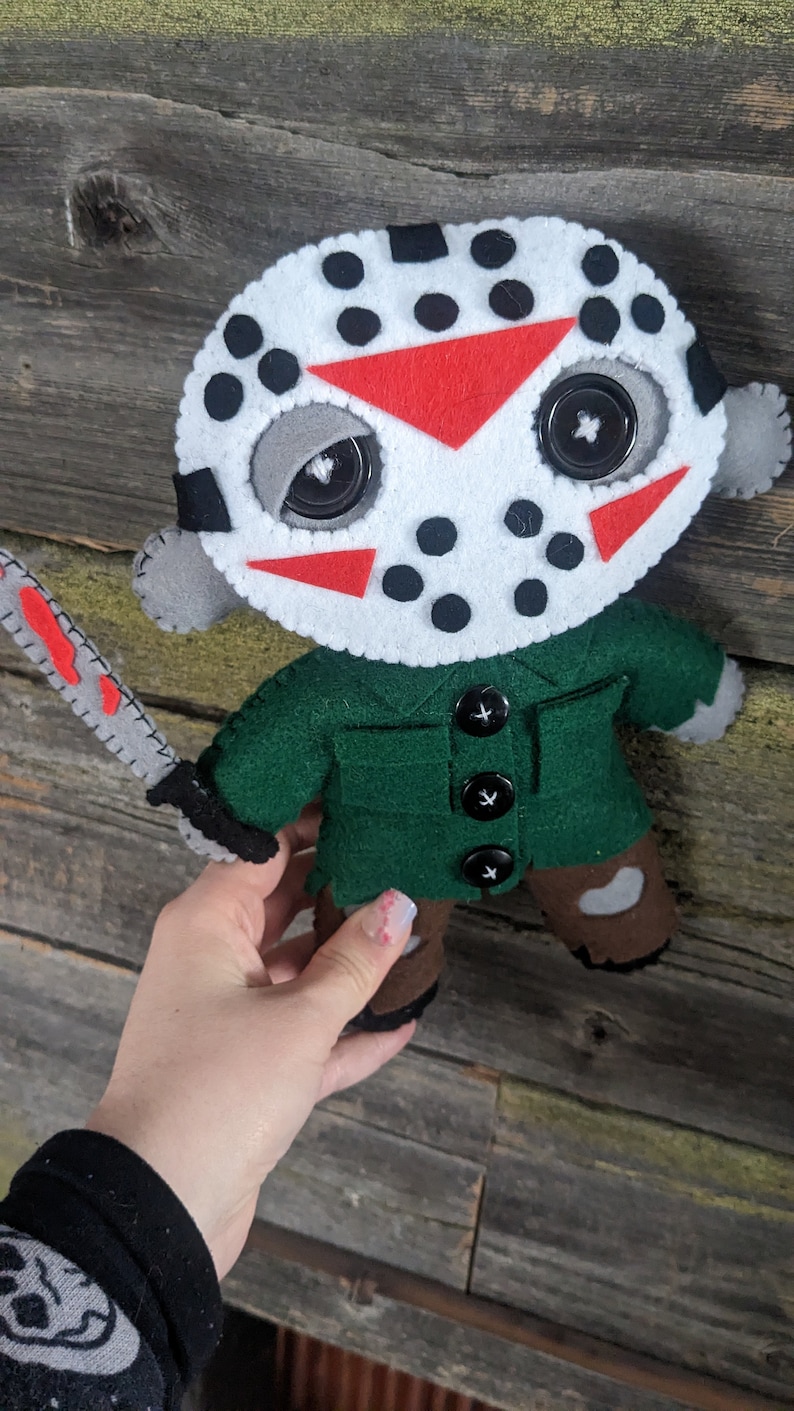 Horror Fan Felt Toy Pattern PDF - Instant Download - Horror Movie ...