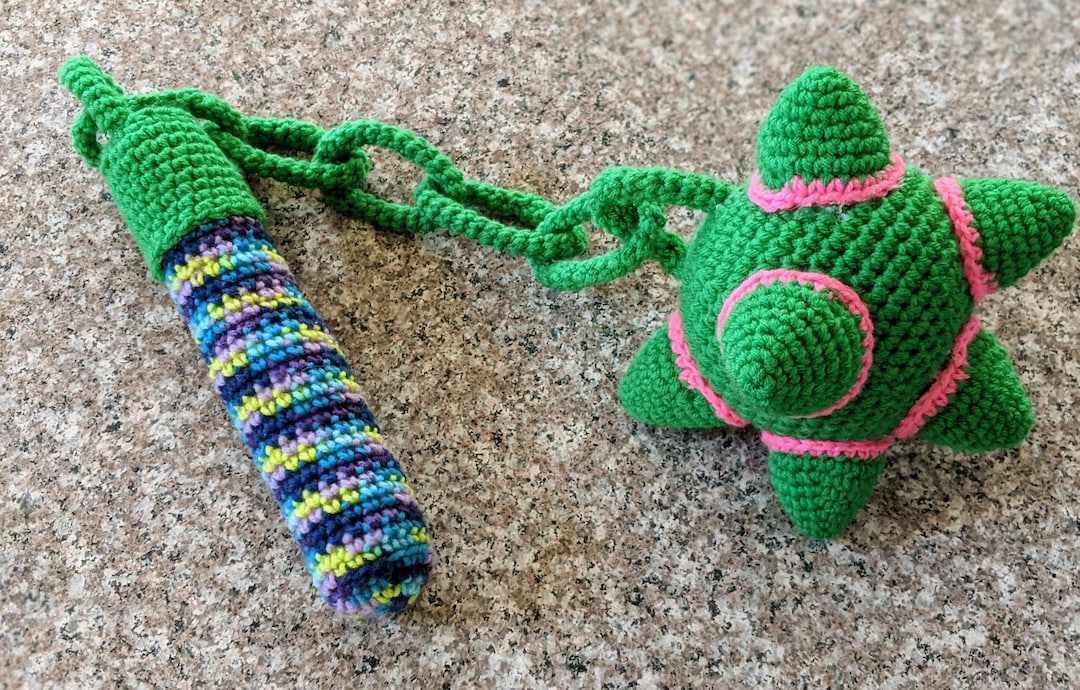 Mace and Chain Crochet Pattern PDF - Medieval - Knight - Crochet Weapon ...