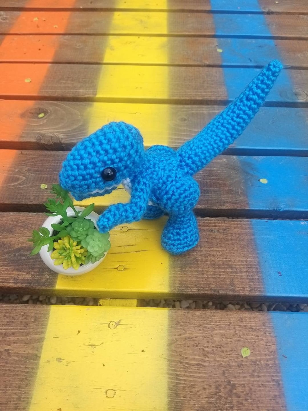 Dinosaur Amigurumi Pattern PDF - Raptor - PATTERN ONLY - English ...