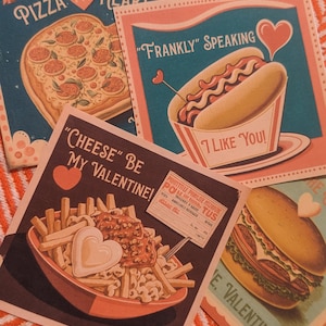 Print at Home - Vintage Inspired Junk Food Valentine's - 1950's ...