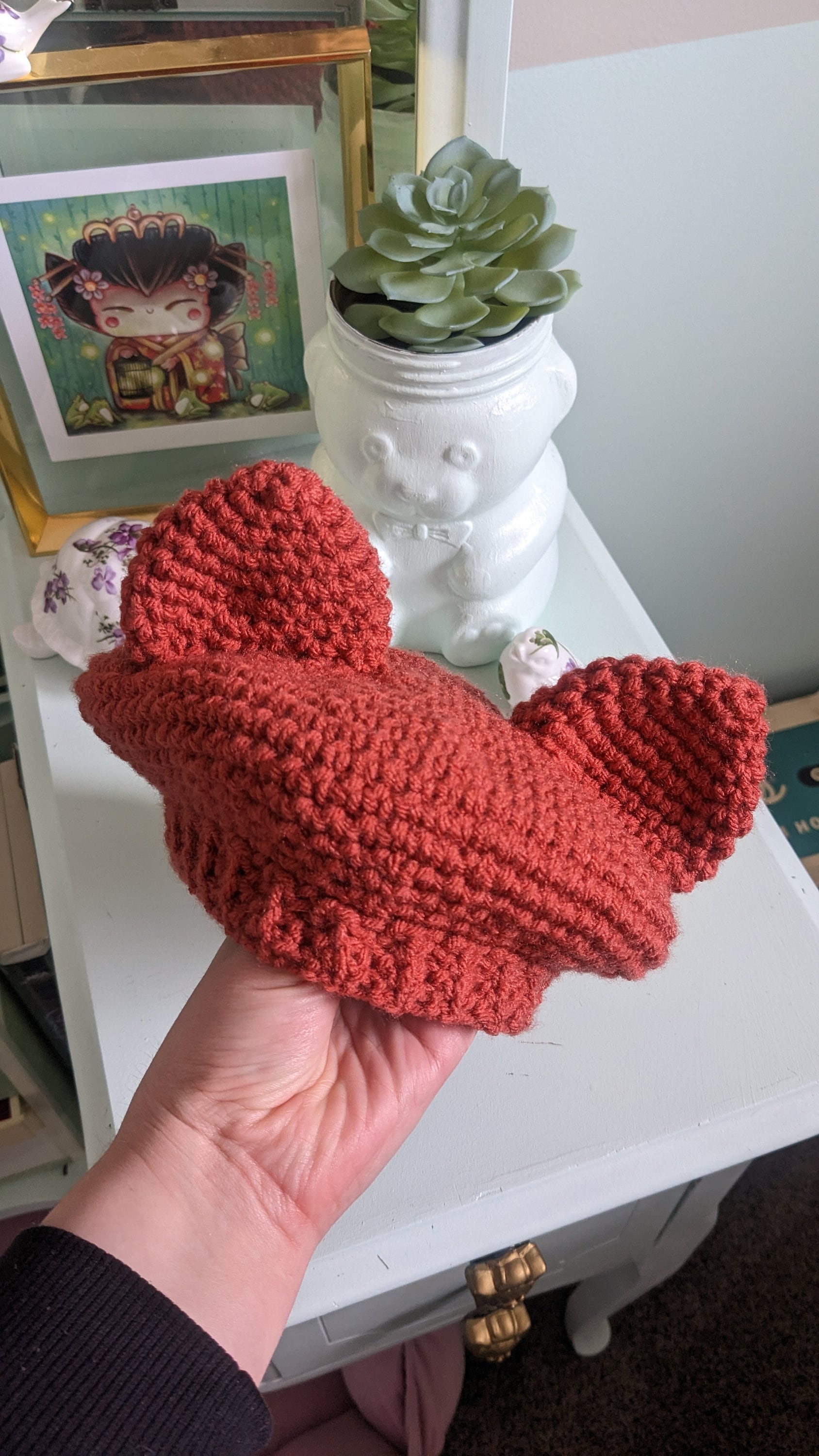 Cat Ear Beret Hat Crochet Pattern PDF - Kitty Cat Cosplay Hat - Kawaii ...