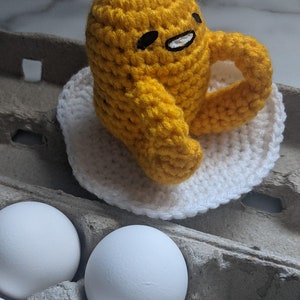 Kawaii Egg Friend Crochet Pattern PDF - Anime - Movie - Anthropomorphic ...