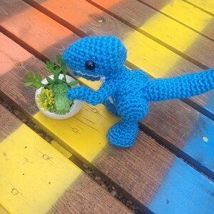 Dinosaur Amigurumi Pattern PDF - Raptor - PATTERN ONLY - English ...