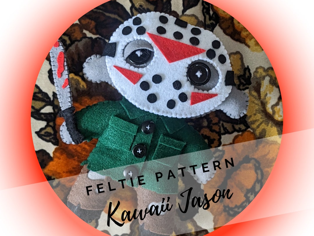 Horror Fan Felt Toy Pattern PDF - Instant Download - Horror Movie ...