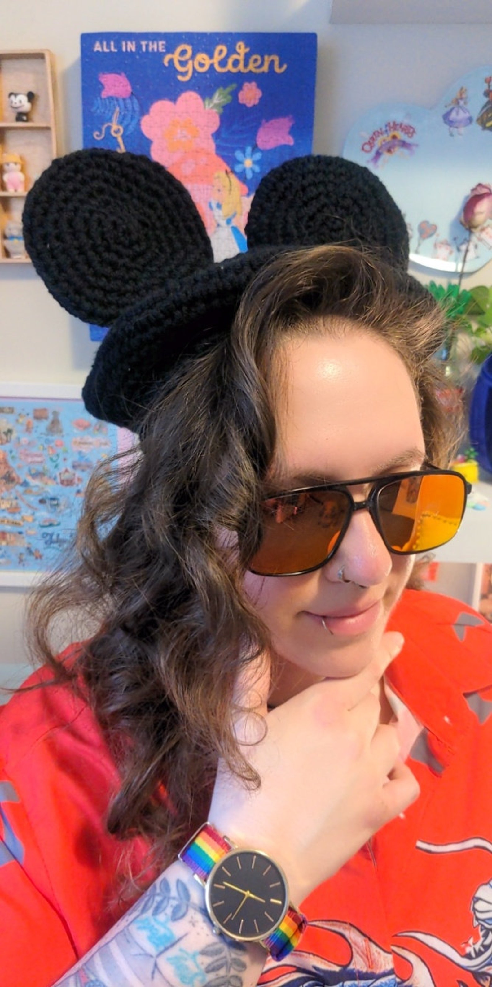 Mouse Ear Beret Hat Pattern PDF Mouse Ear Hat Kawaii Beret - Etsy Canada