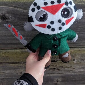 Horror Fan Felt Toy Pattern PDF - Instant Download - Horror Movie ...