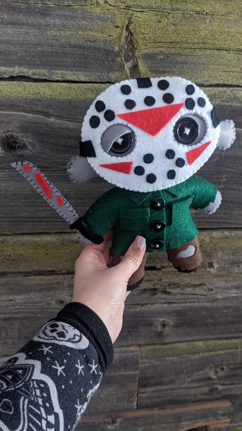 Horror Fan Felt Toy Pattern PDF - Instant Download - Horror Movie ...