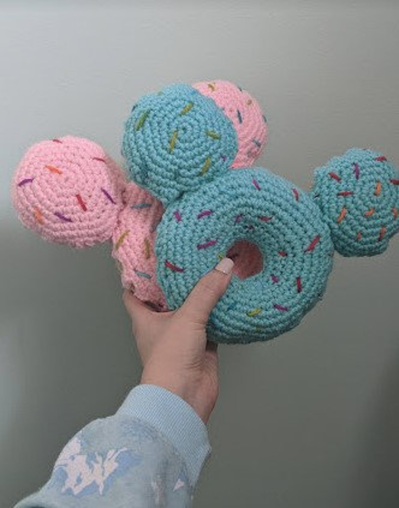 Mouse Donut Amigurumi Pattern PDF Mouse Shaped Food - Etsy
