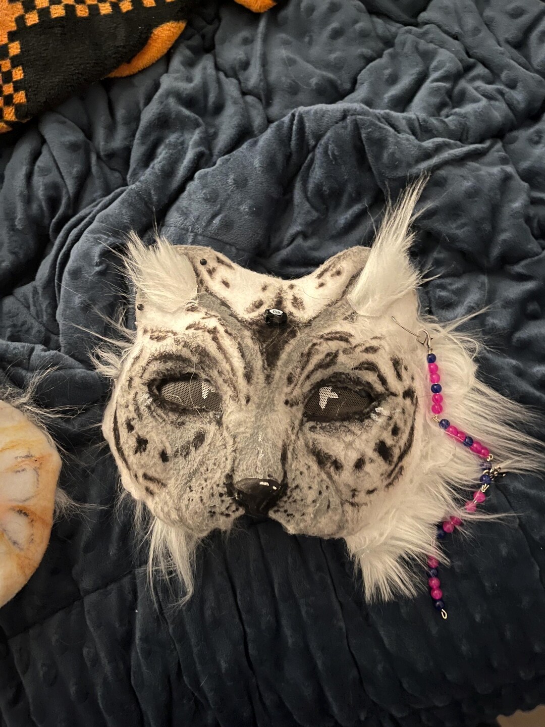 Snow Leopard Therian Mask - Etsy