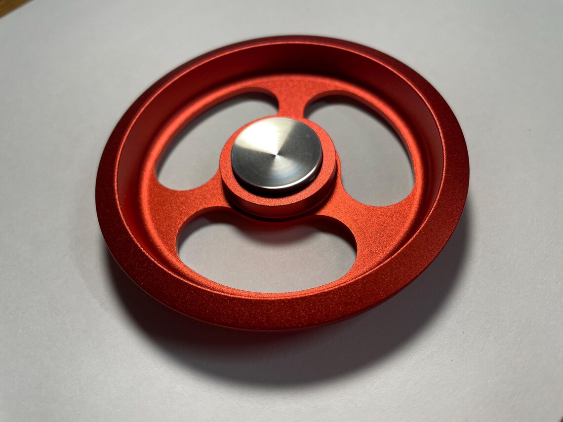 Disc Golf Fidget Spinner. A PDGA Compliant Mini Marker That Spins ...