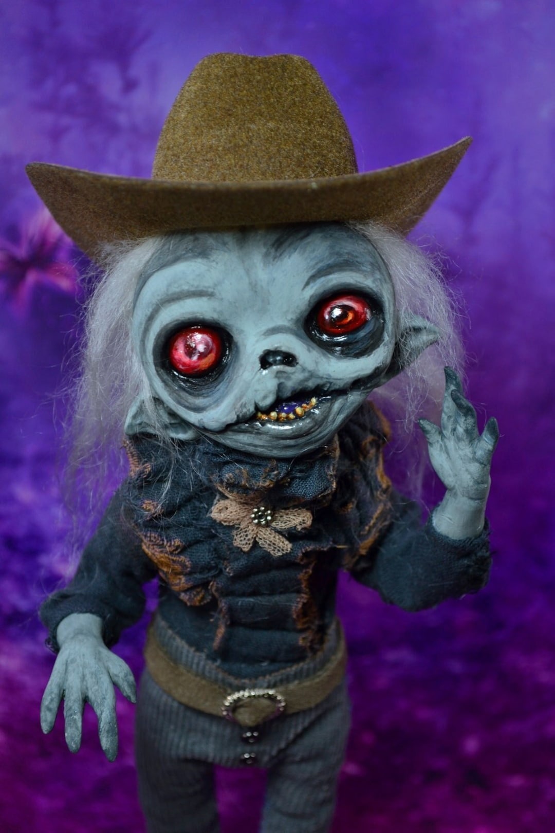 Horror Dolls, Art Doll Creatures, Creepy Cute Dolls, Monster Doll, Ooak ...