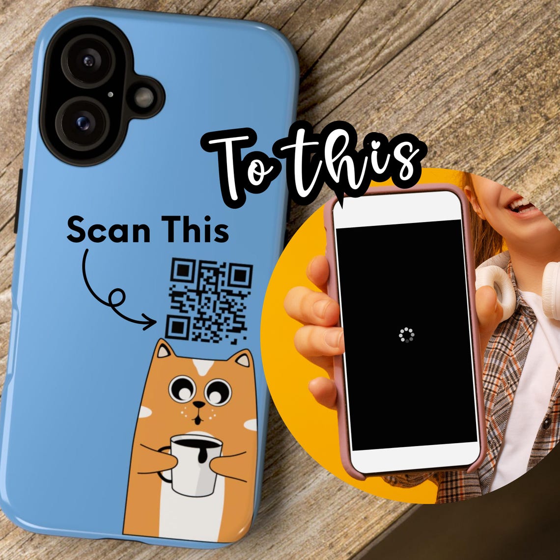 Funny Loading Animated GIF | QR Code | QR Code Message | Digital ...