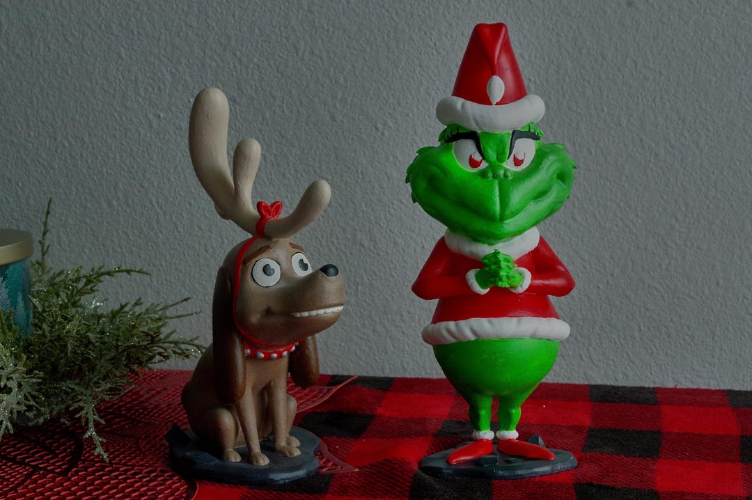The Grinch and Max - Etsy