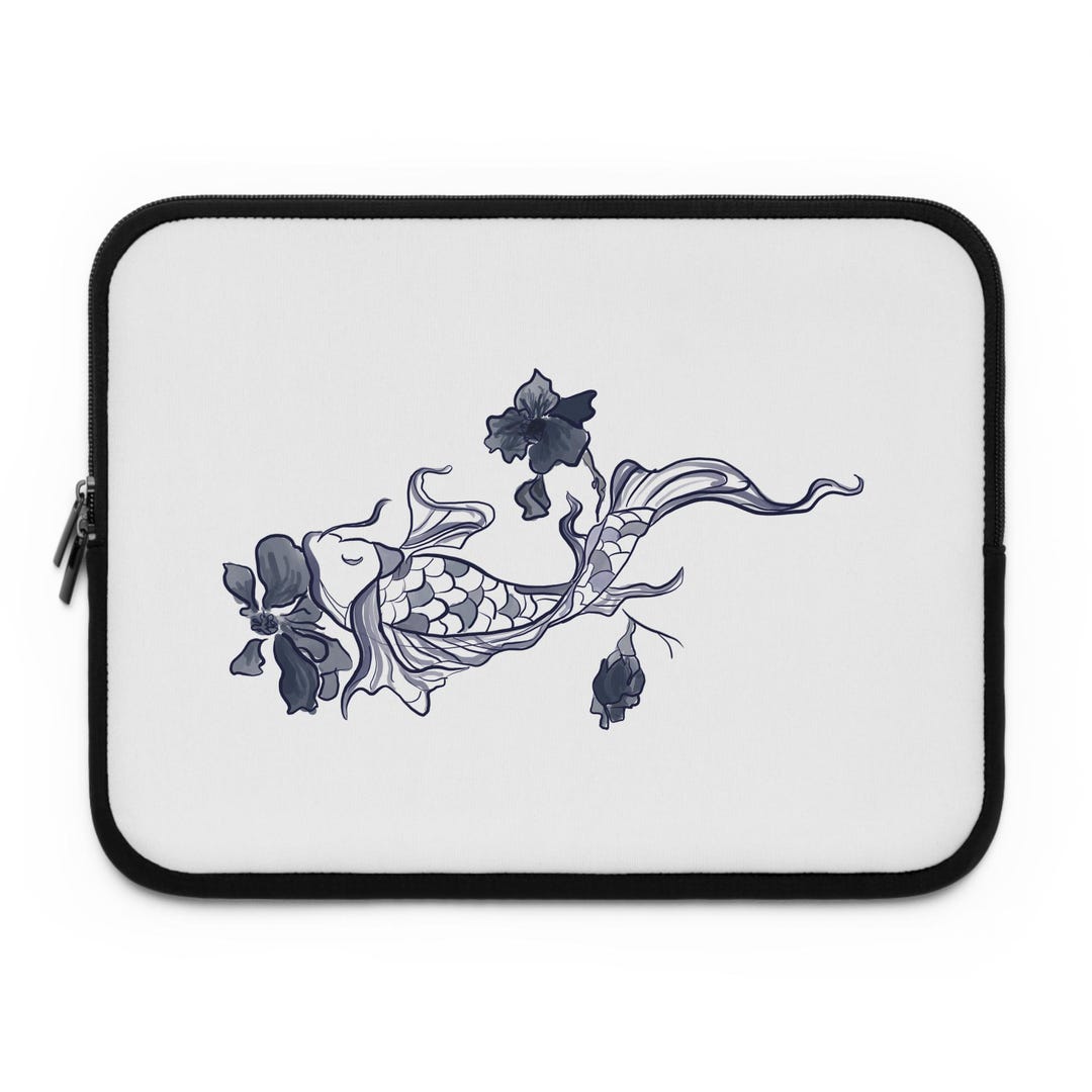 Koi Fish Laptop Sleeve - Etsy