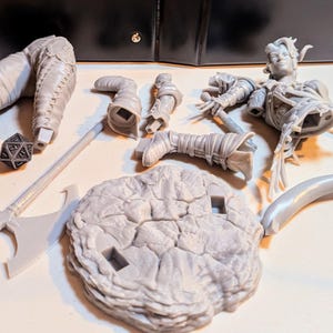 1/8 Scale Karlach Model Kit - From Baldur's Gate 3 - Etsy