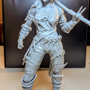1/8 Scale Karlach Model Kit - From Baldur's Gate 3 - Etsy