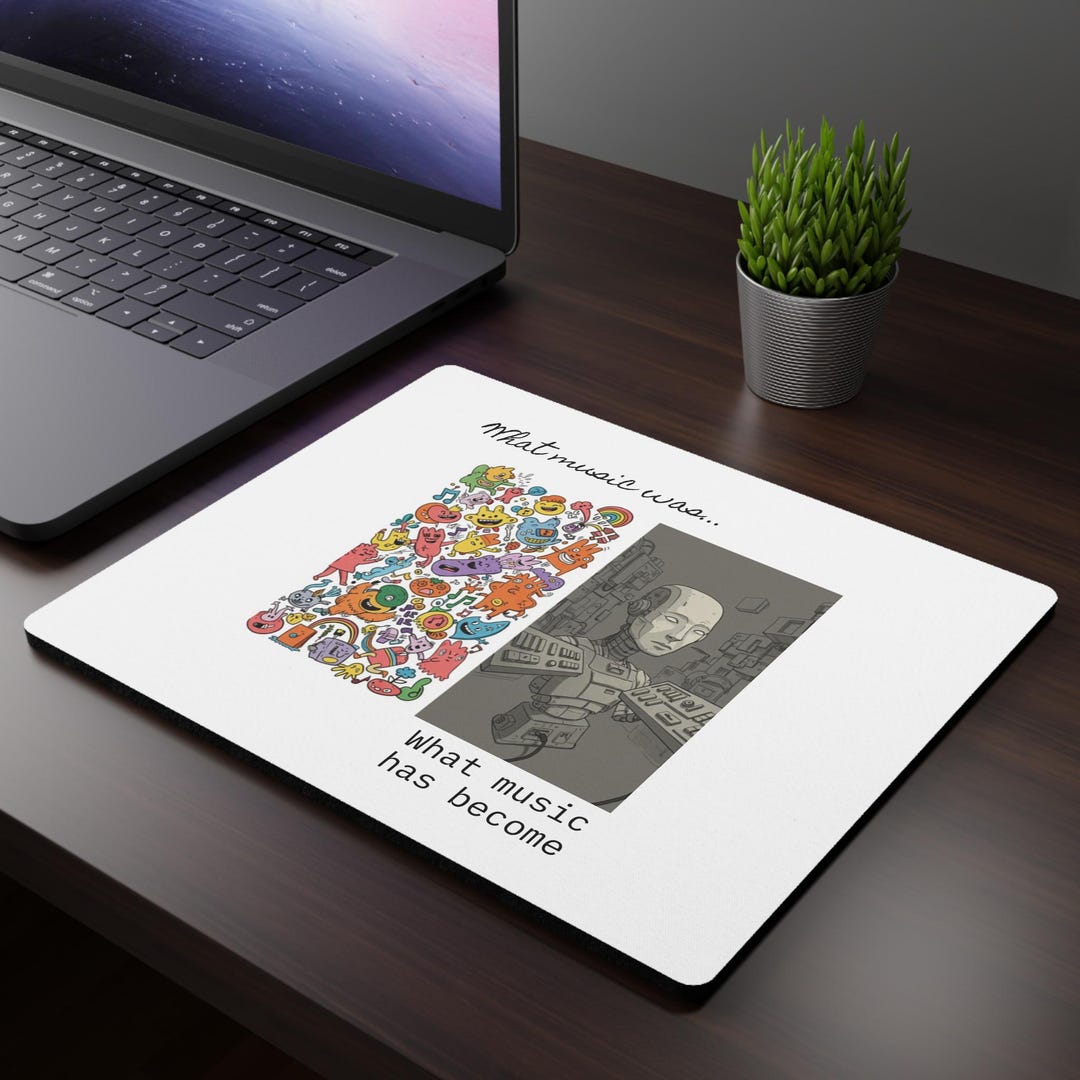 Music Mouse Pad, Musical Progression Mouse Pad, Ai Design Gaming ...