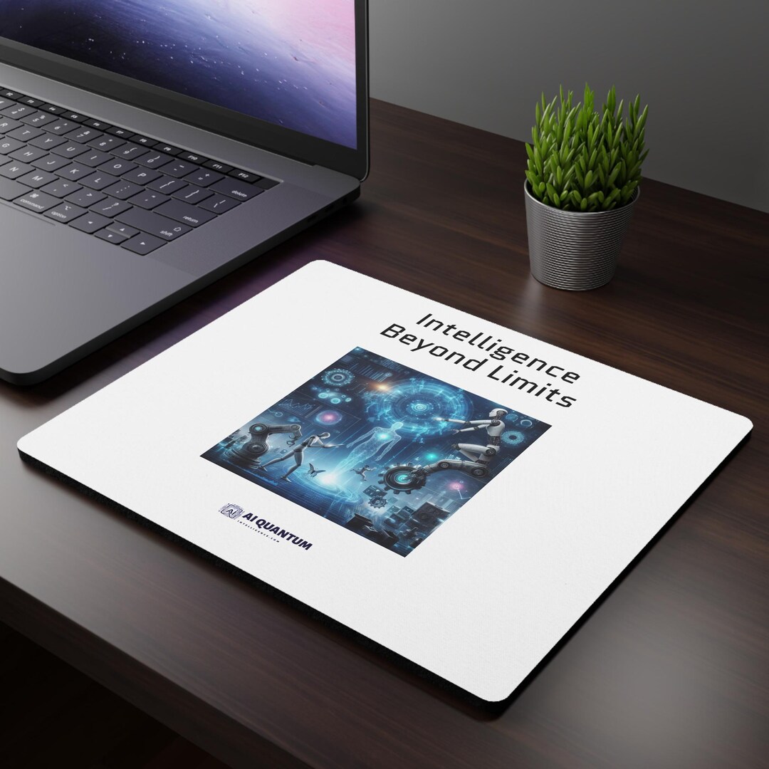 The "intelligence Beyond Limits" Rectangular Mouse Pad by AI Quantum Intelligence - Etsy