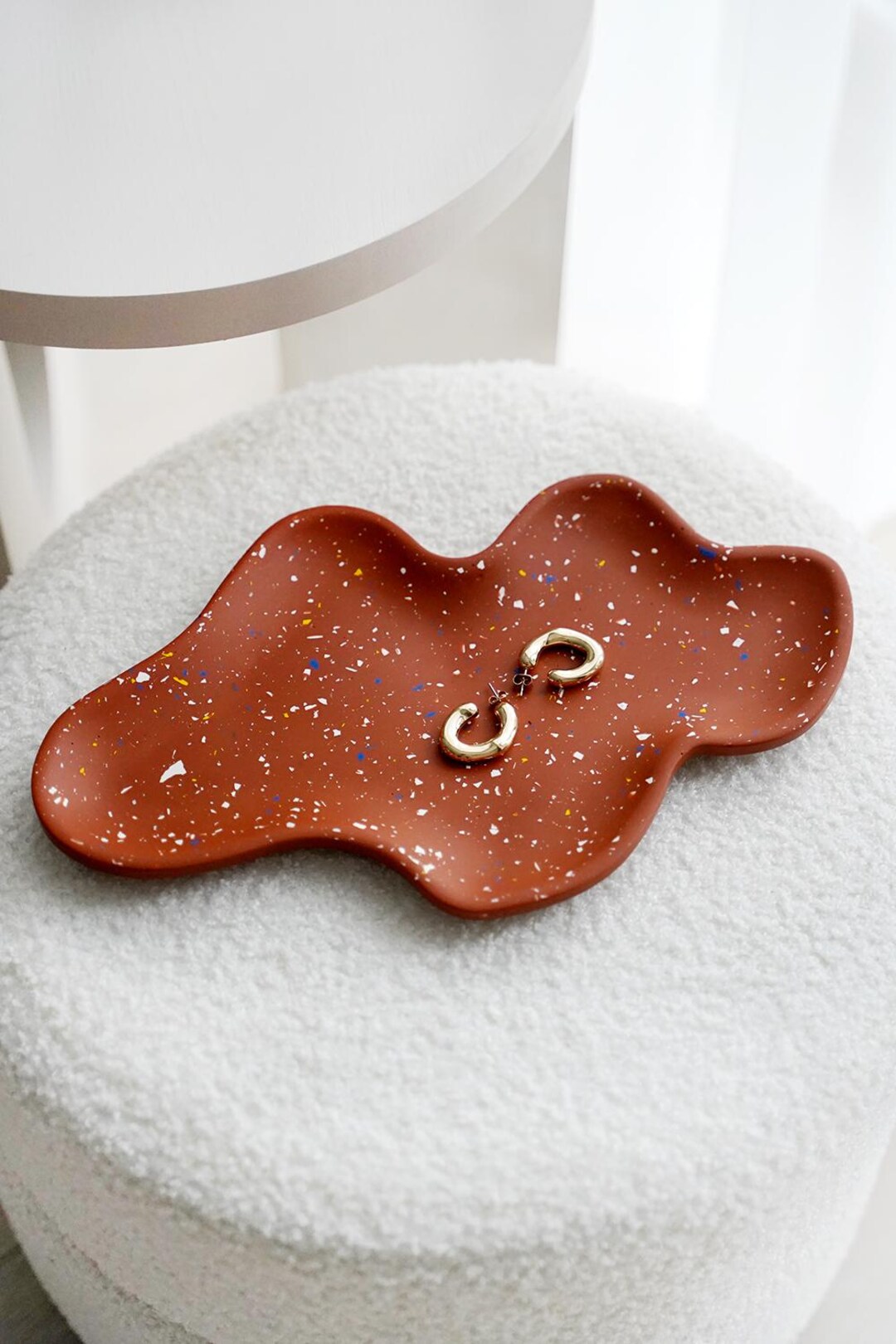 Unique Irregular Tray, Terrazzo Tray, Modern Jewellery Holder, Mosaic ...