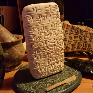 Museum Quality Sumerian / Assyrian Cuneiform Baked Clay Tablet ...