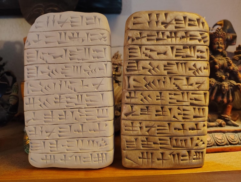 Museum Quality Sumerian / Assyrian Cuneiform Baked Clay Tablet ...