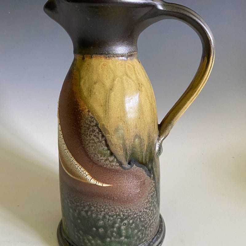 Pottery Water Pitcher - Etsy